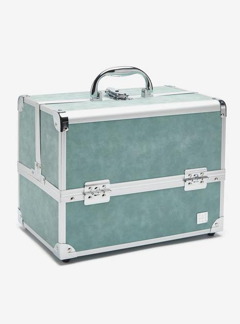 Caboodle Medium Train Case Green | Hot Topic