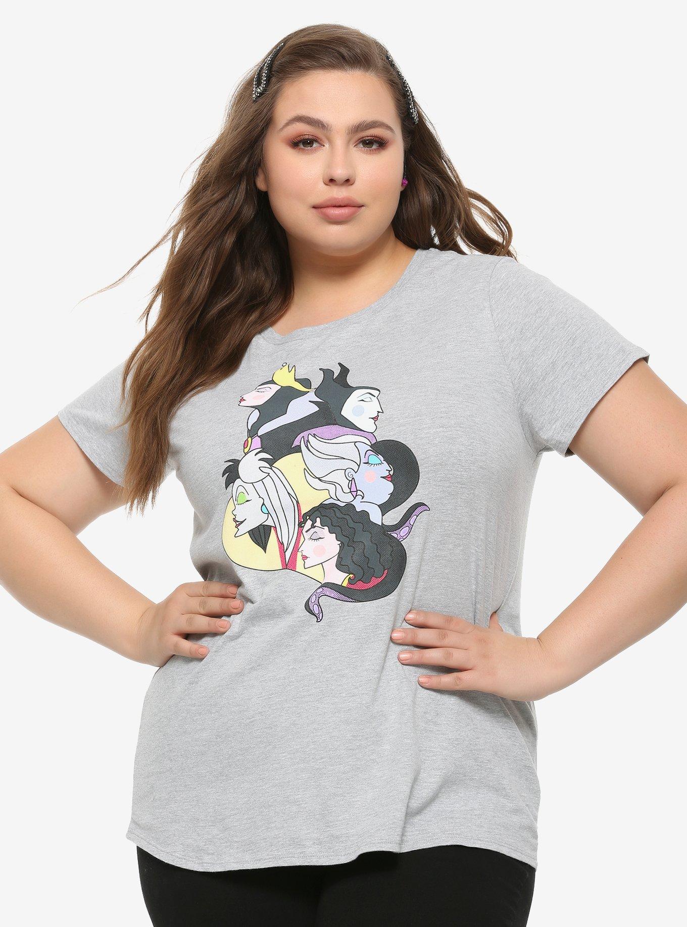 Disney Villains Profiles Girls T-Shirt Plus Size | Hot Topic