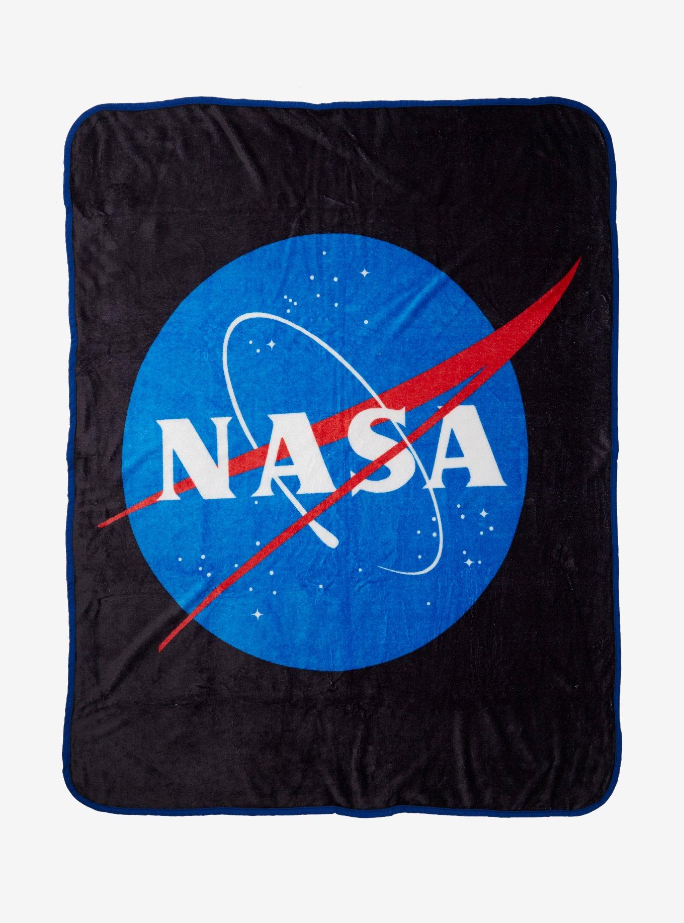 NASA Logo Throw Blanket | Hot Topic