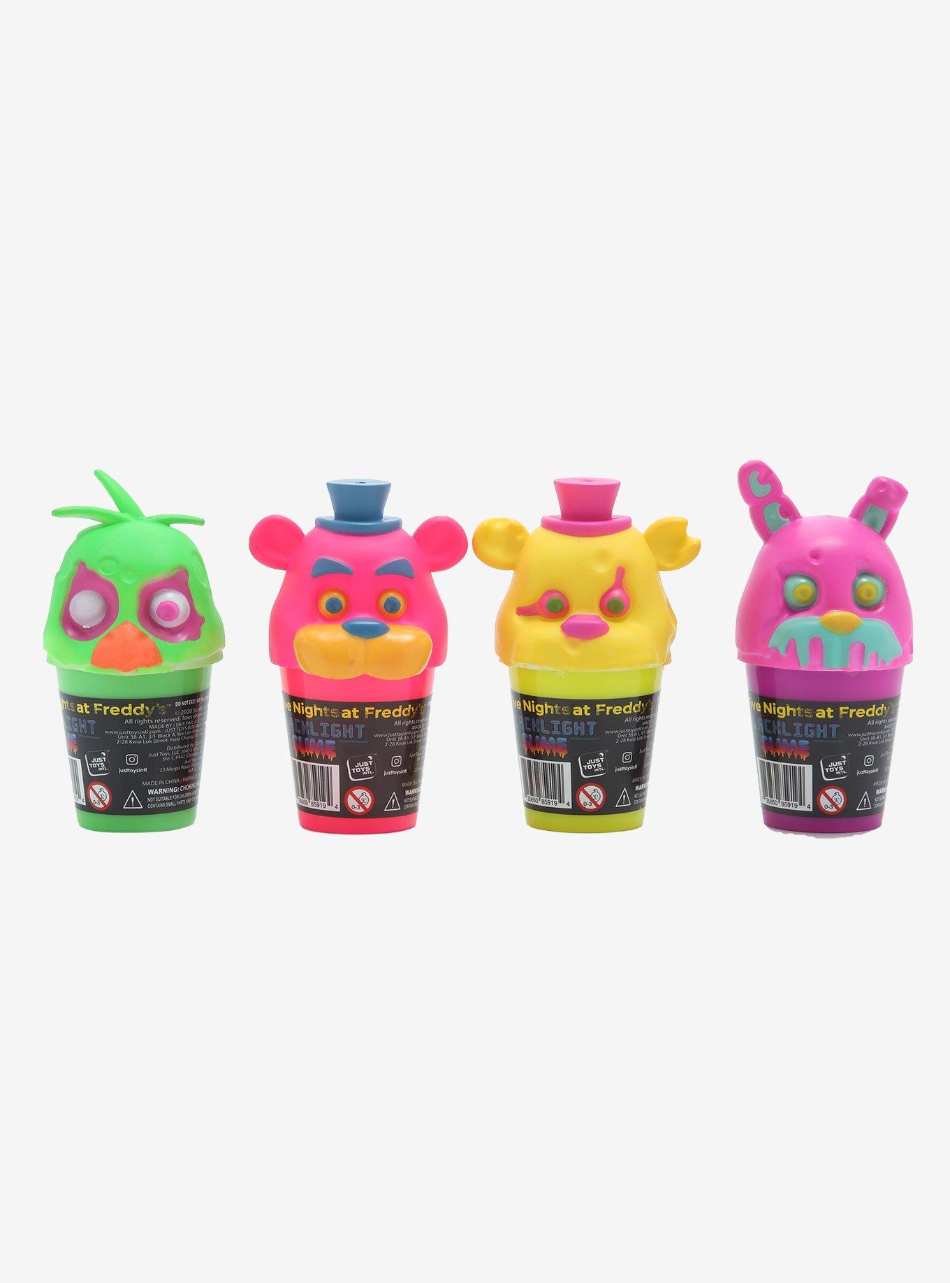 Five Nights At Freddy's Blacklight Assorted Blind Slime