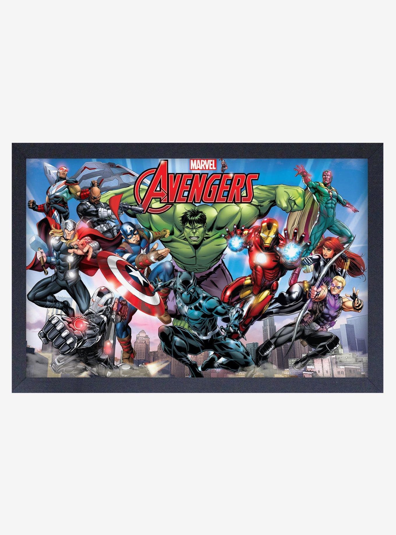 Marvel Avengers Ultimate Assemble Poster | Hot Topic