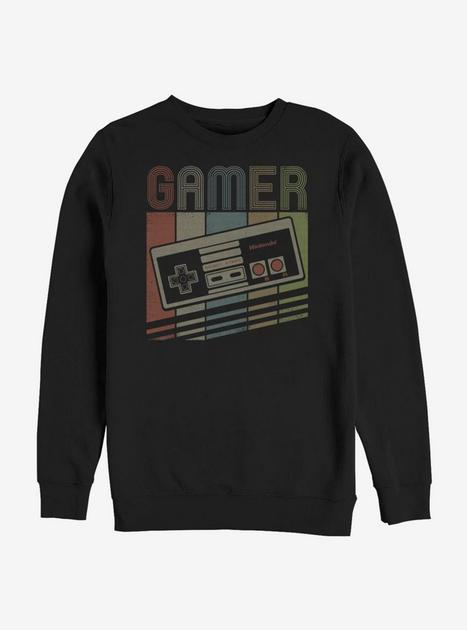 Nintendo Retro Games Sweatshirt - BLACK | BoxLunch