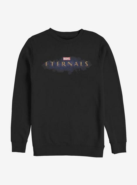 Marvel Eternals Logo Sweatshirt - BLACK | BoxLunch