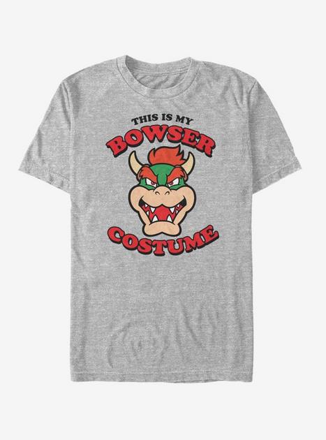 Nintendo Bowser Costume T-Shirt - GREY | Hot Topic