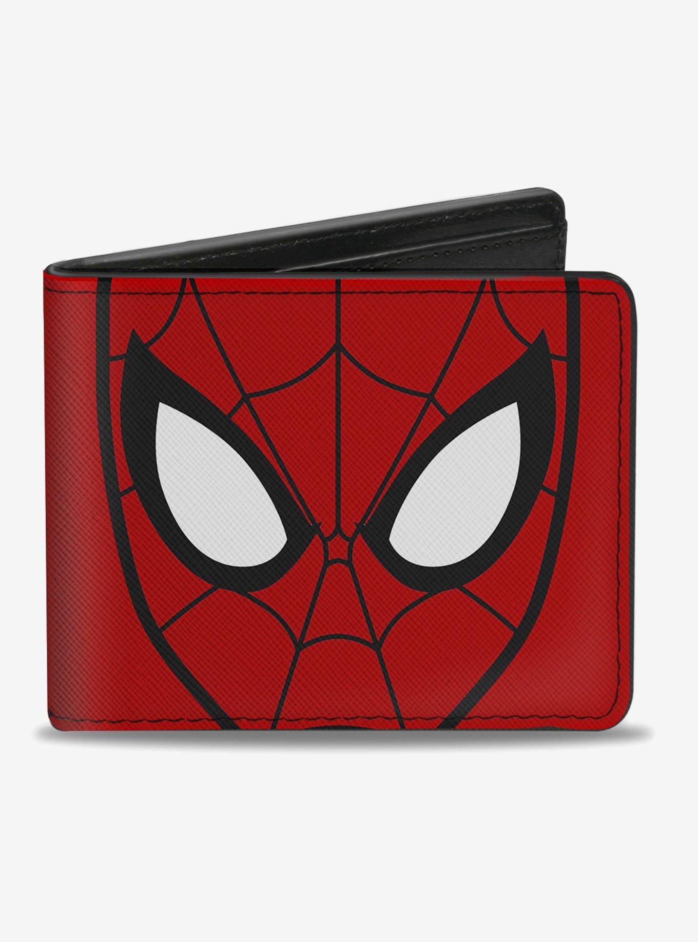 Wallets Marvel Spider-Man Far from Home Red ID & Card Bi-Fold Wallet ...