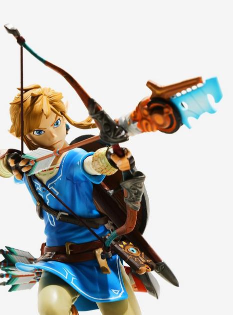 Nintendo The Legend of Zelda Breath of the Wild Link Collectible Figure ...