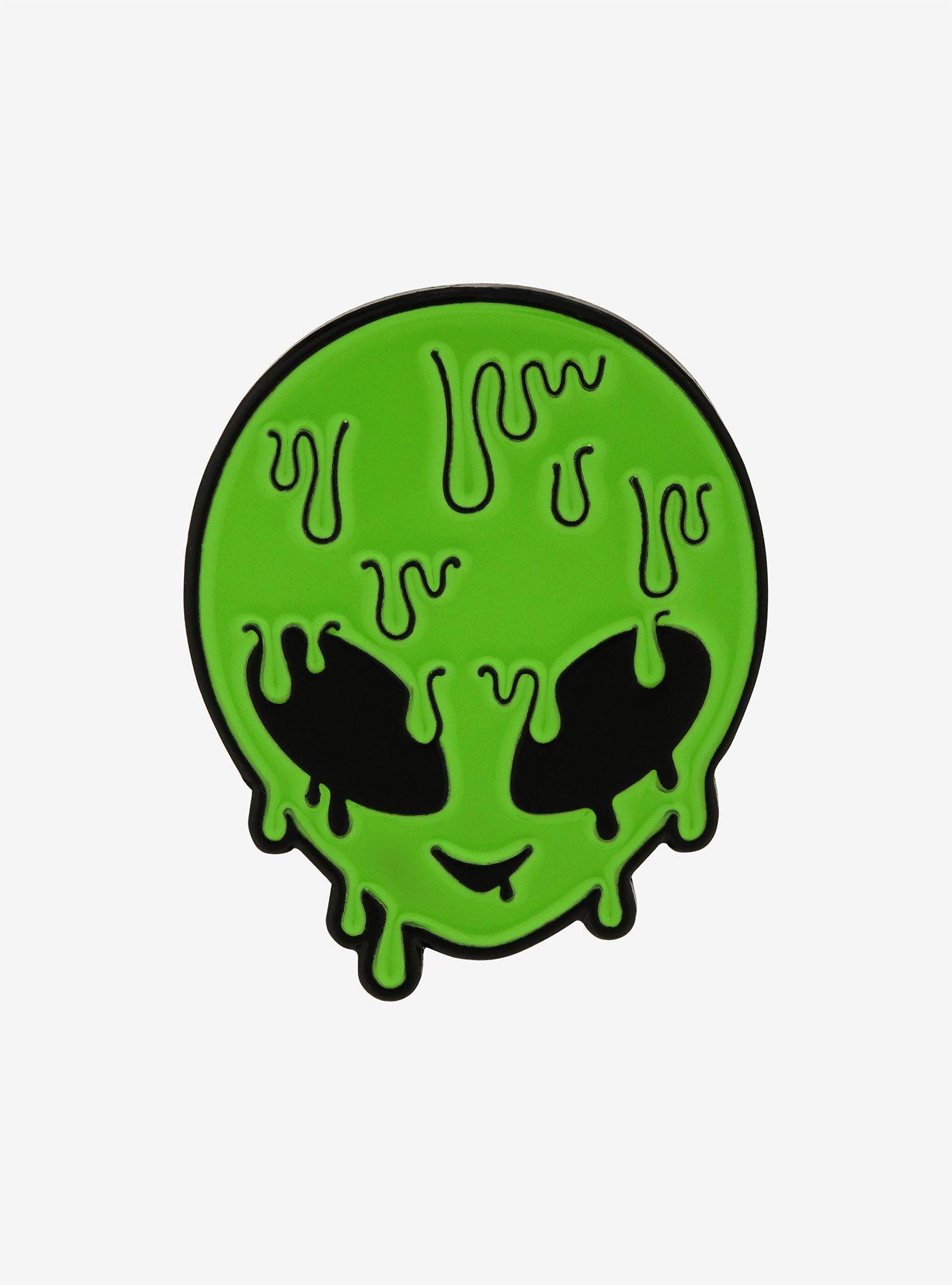 Alien Drip Enamel Pin | Hot Topic
