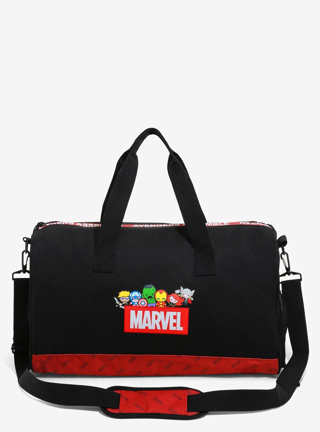 Loungefly Marvel Chibi Avengers Duffel Bag - BoxLunch Exclusive | BoxLunch
