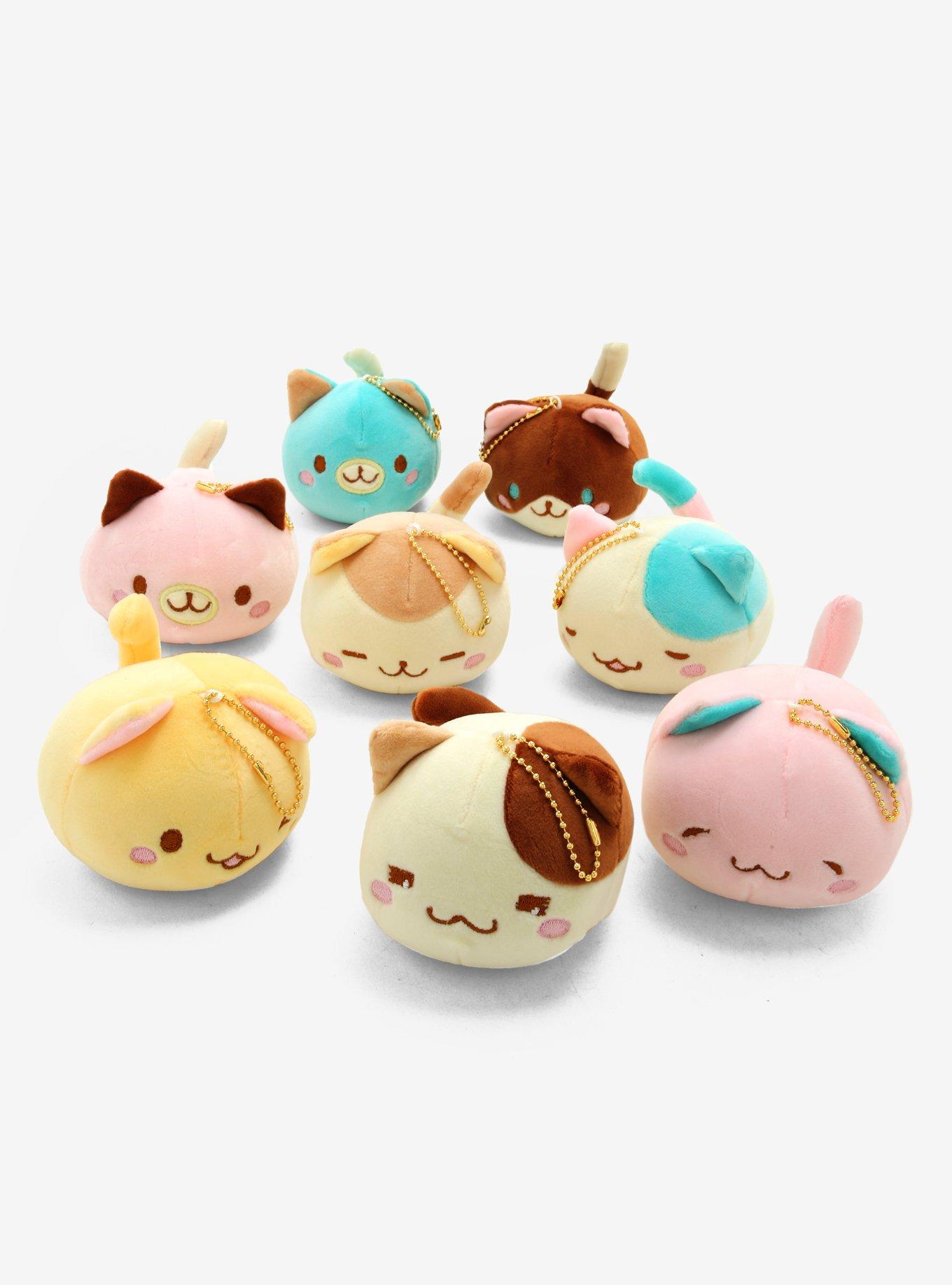 Happy Kitties Squishy Assorted Blind Plush Key Chain | Hot Topic