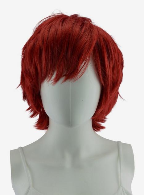 Epic Cosplay Apollo Dark Red Shaggy Wig for Spiking | Hot Topic