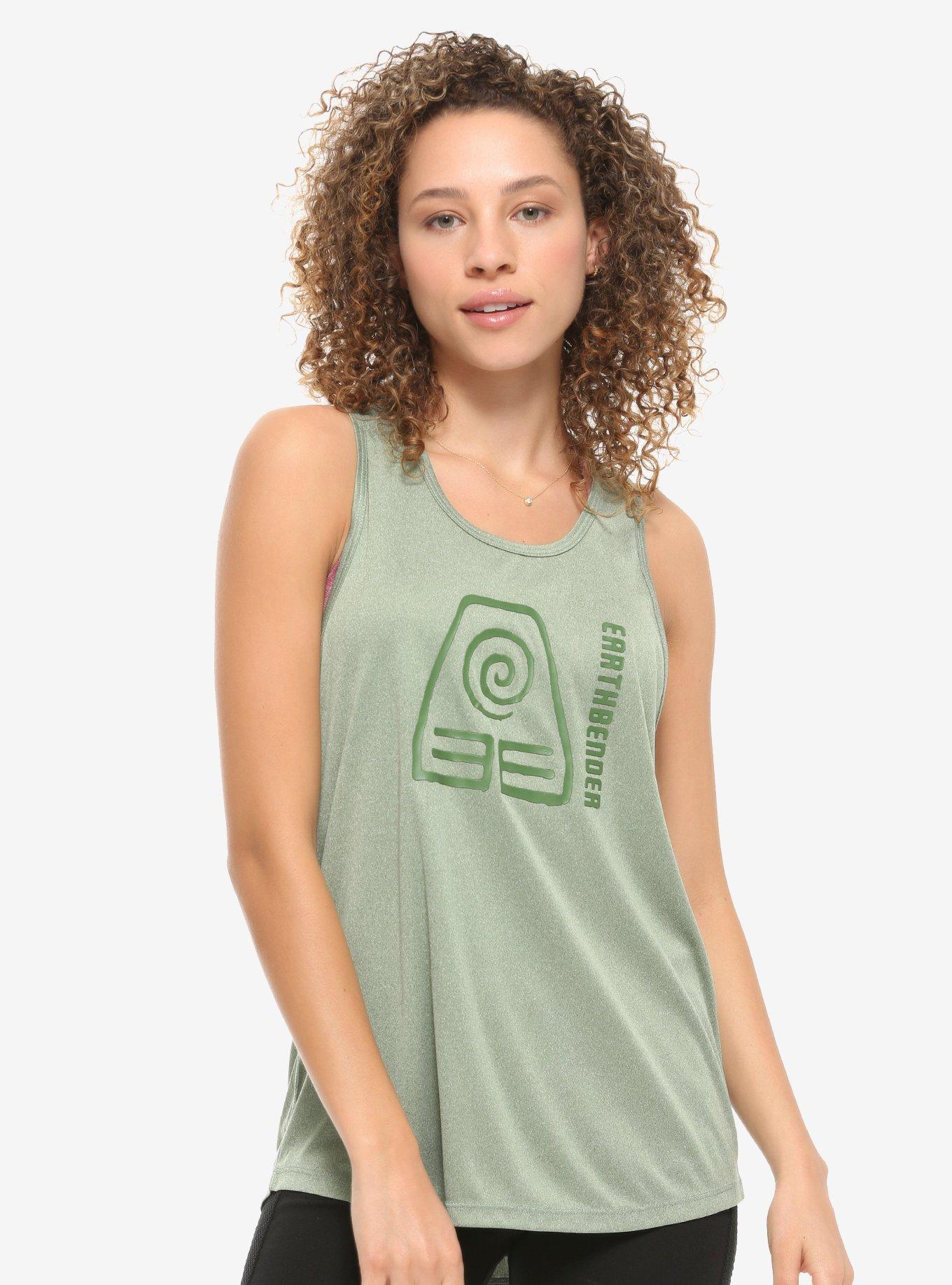 Avatar: The Last Airbender Earth Kingdom Women's Active Tank Top ...