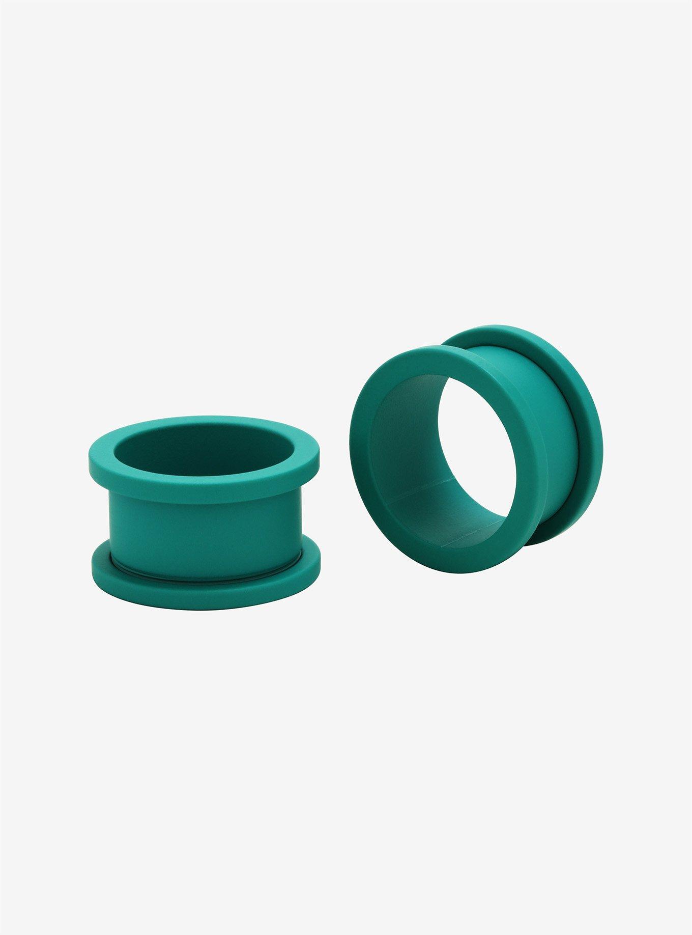 Steel Turquoise Matte Spool Plug 2 Pack | Hot Topic