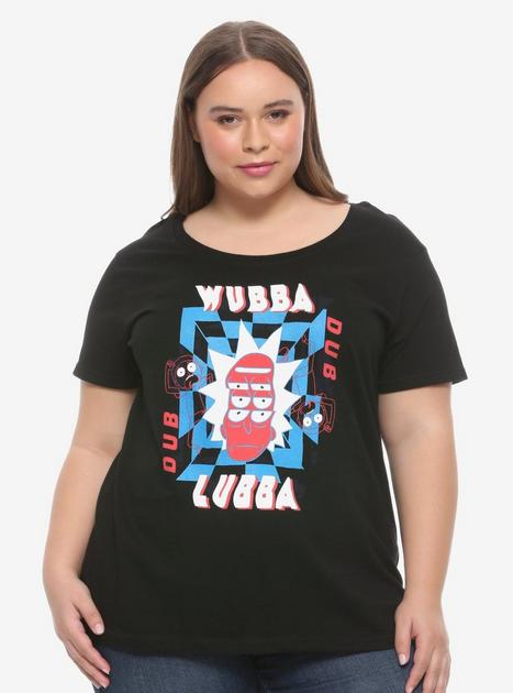 Rick And Morty Wavy Rick Head Girls T-Shirt Plus Size | Hot Topic