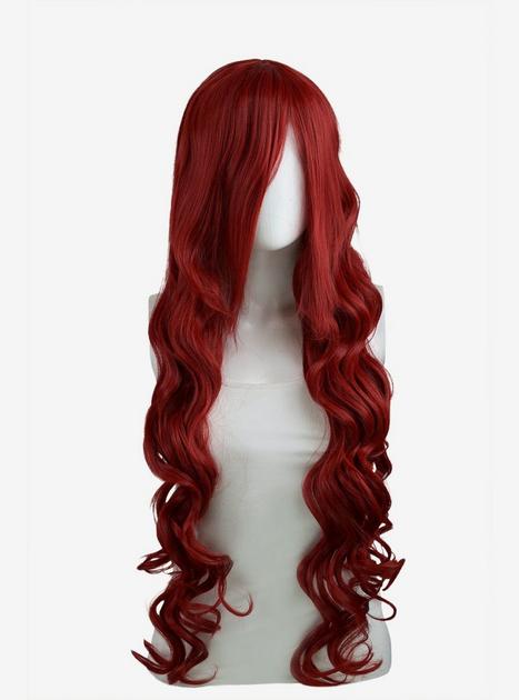 Epic Cosplay Hera Dark Red Long Curly Wig | Hot Topic