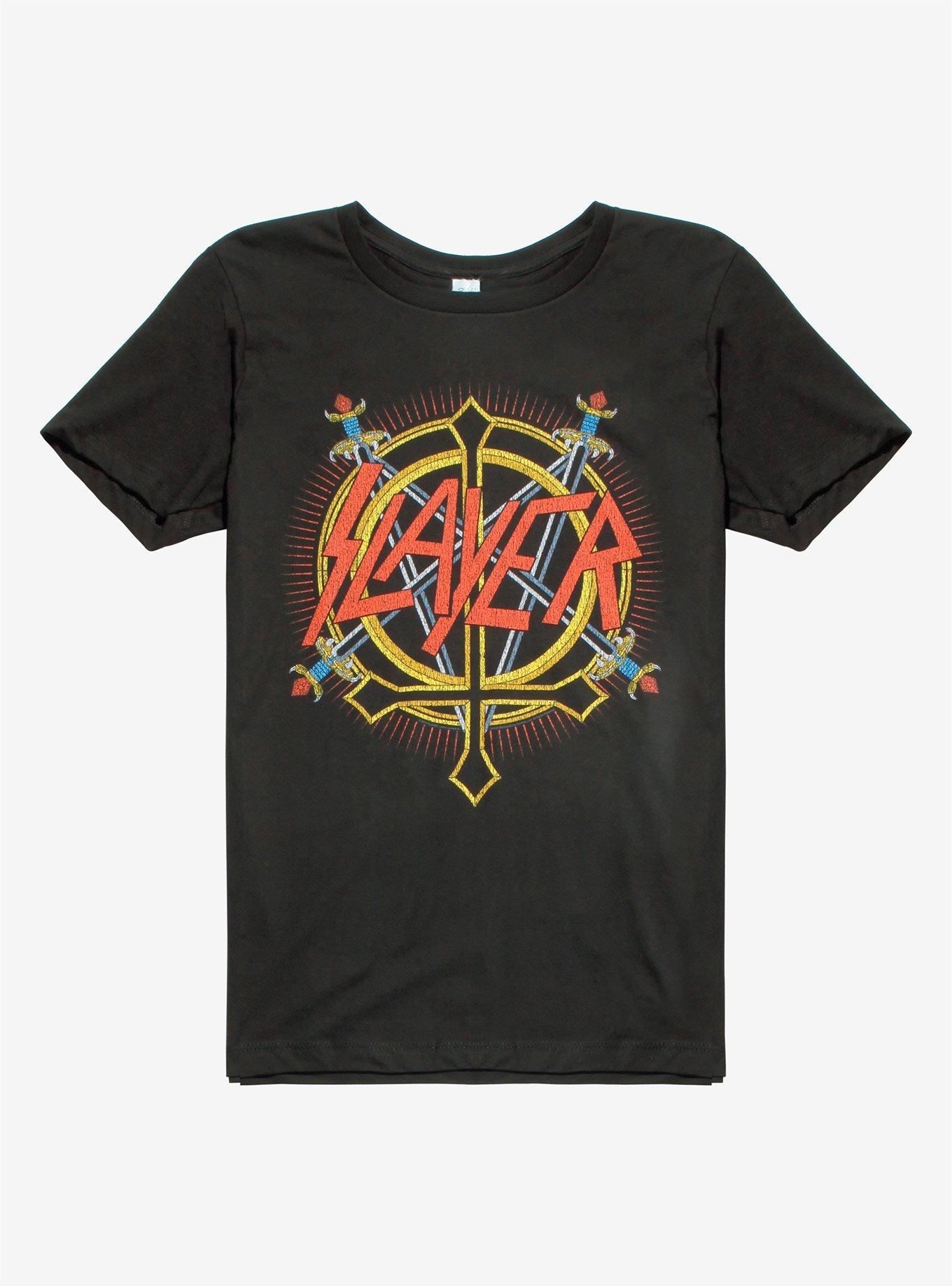 Slayer Sword Pentagram T-Shirt | Hot Topic