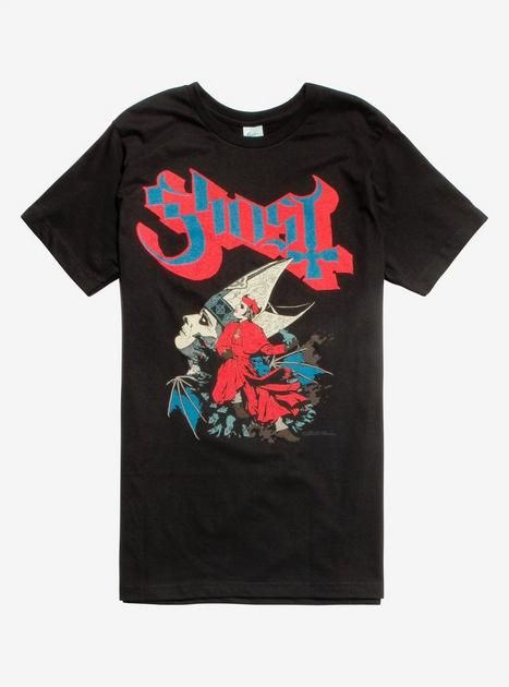 Ghost Papa Emeritus III & Cardinal Copia T-Shirt | Hot Topic