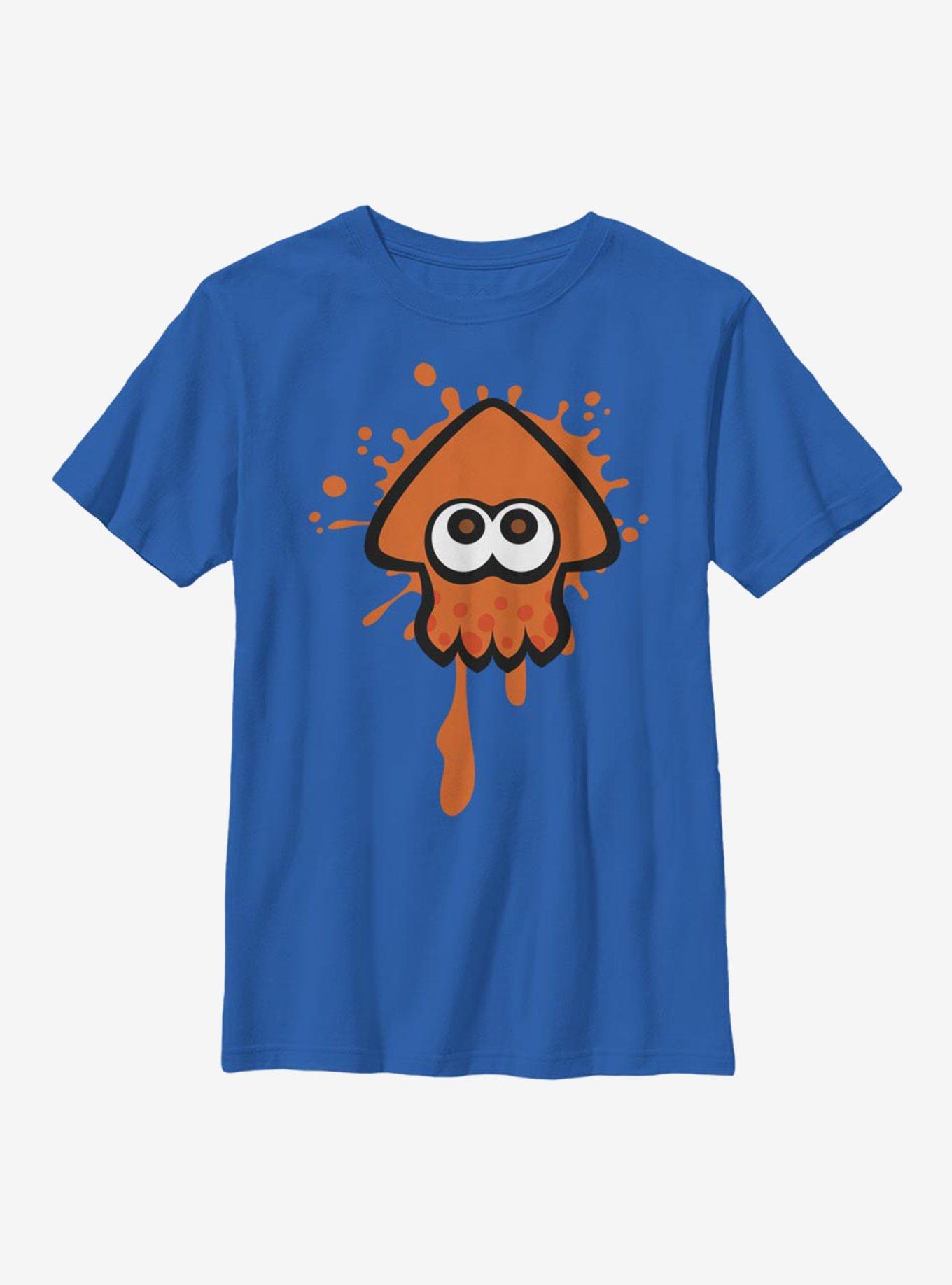 Nintendo Splatoon Team Orange Youth T-Shirt - BLUE | BoxLunch