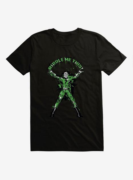 DC Comics Batman The Riddler Riddle Me This T-Shirt | Hot Topic