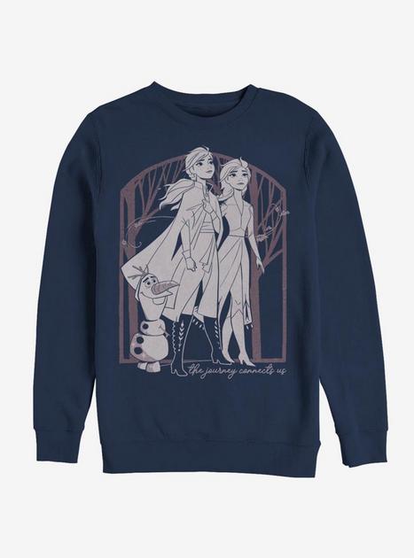 Disney Frozen 2 Forest Frame Sweatshirt - BLUE | BoxLunch