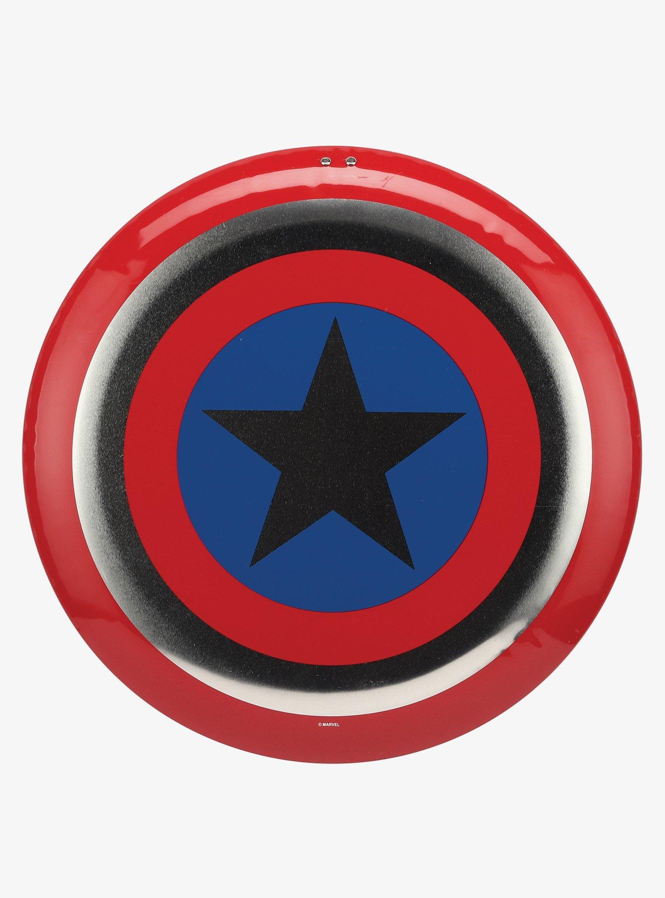 Marvel Captain America's Shield Metal Button with Knock Out | Hot Topic
