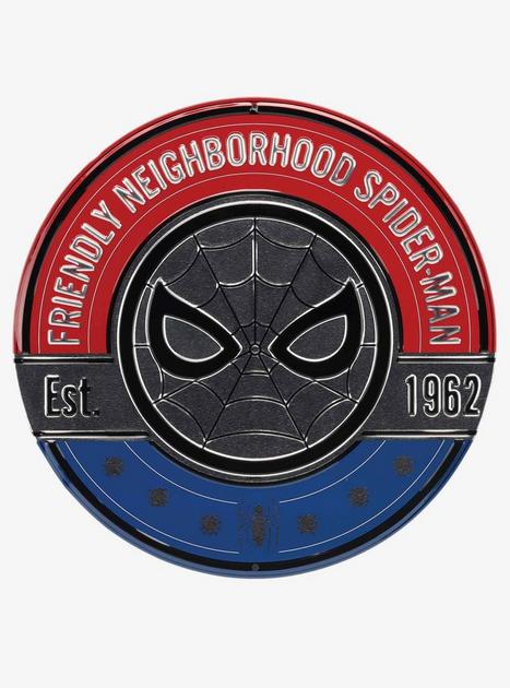 Marvel Spider-Man Friendly Neighborhood Spider-Man Tin Sign | BoxLunch