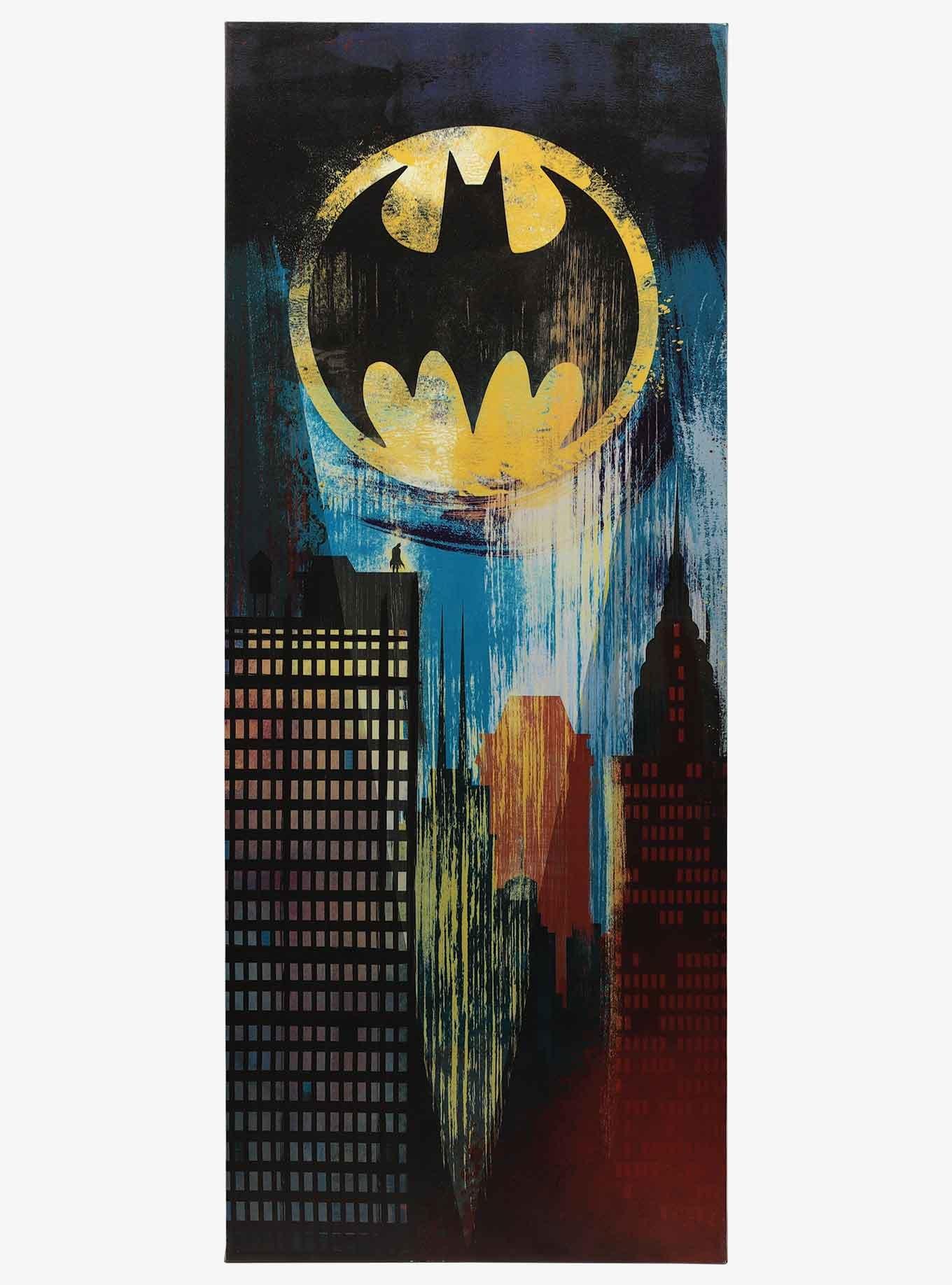 DC Comics Batman Gotham City Canvas Wall Decor | BoxLunch