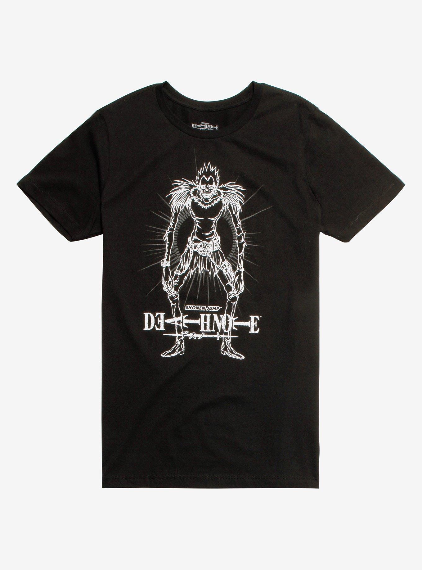 Death Note Ryuk Line Art T-Shirt | Hot Topic