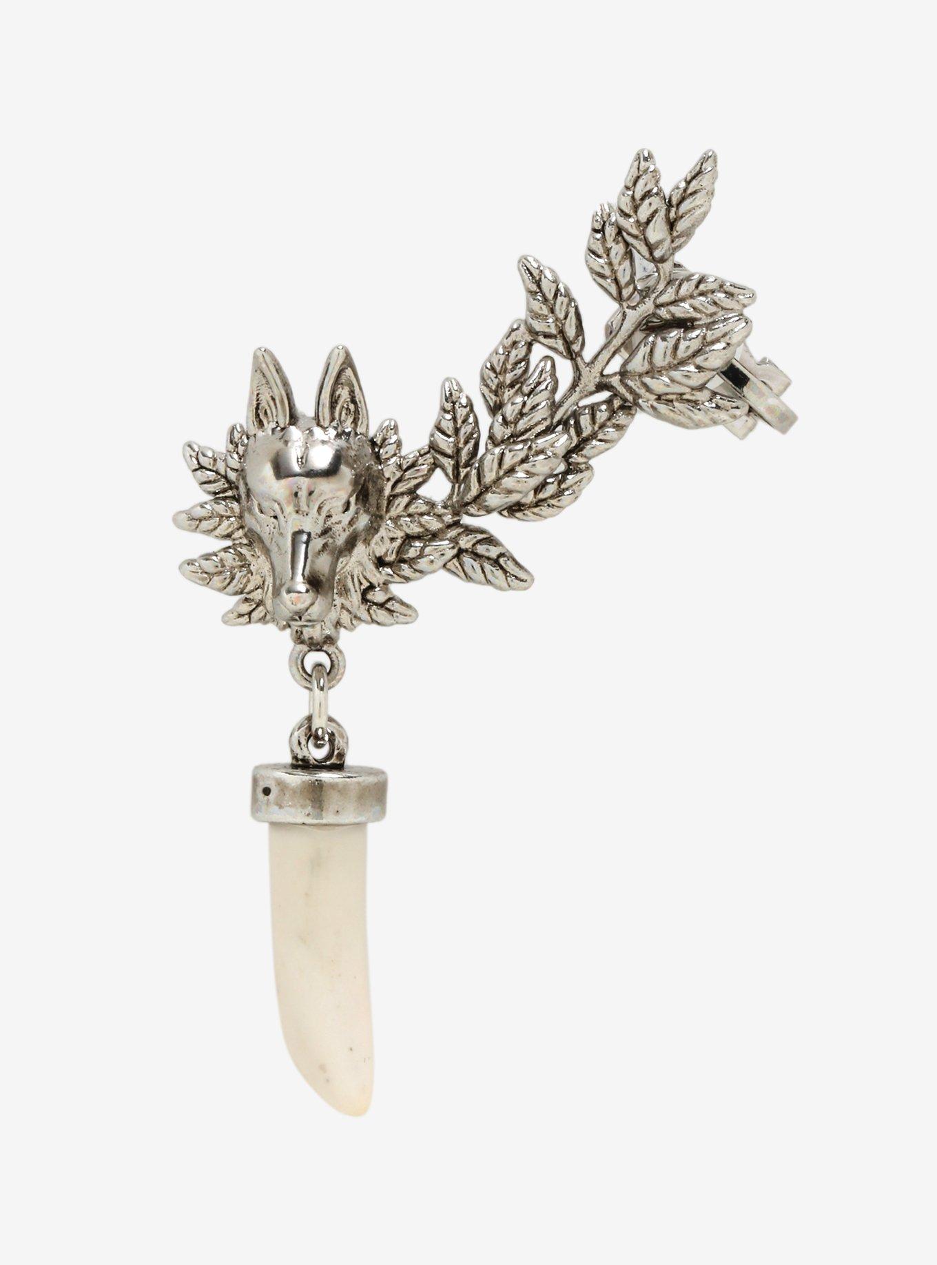 Studio Ghibli Princess Mononoke Wolf’s Head Ear Cuff | Hot Topic