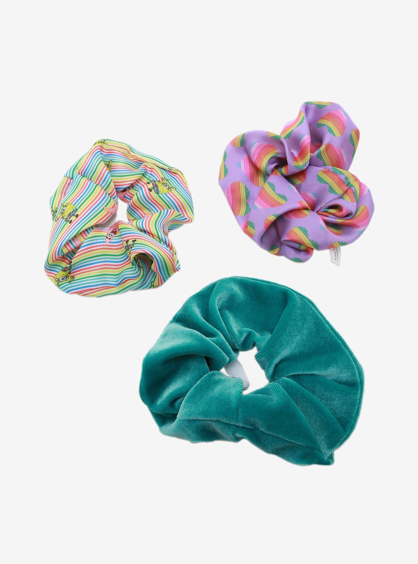 SpongeBob SquarePants Rainbow Scrunchie Set | Hot Topic
