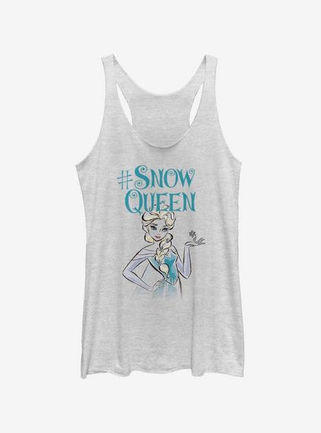 Disney Frozen Elsa Queen Womens Tank Top - WHITE | BoxLunch