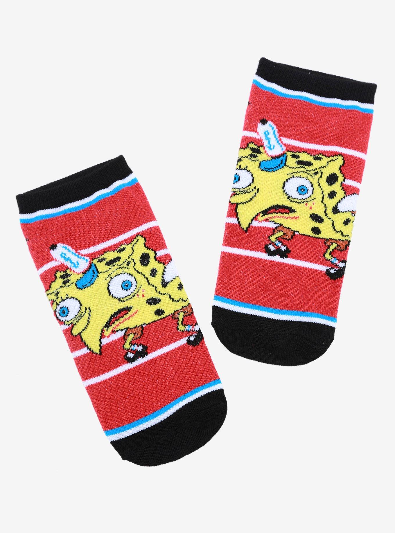 SpongeBob SquarePants Chicken No-Show Socks | Hot Topic