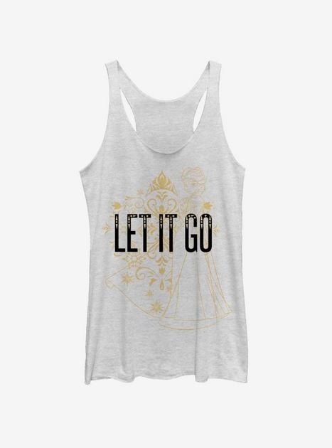 Disney Frozen Let Go Line Girls Tank - WHITE | Hot Topic
