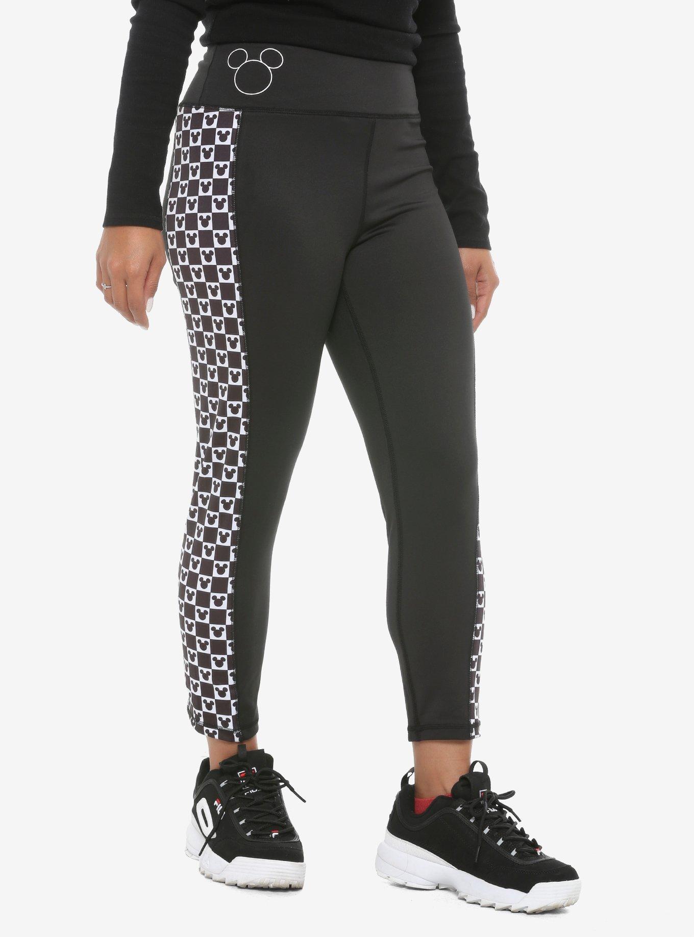 Our Universe Disney Mickey Mouse Checkered Active Capris | HerUniverse