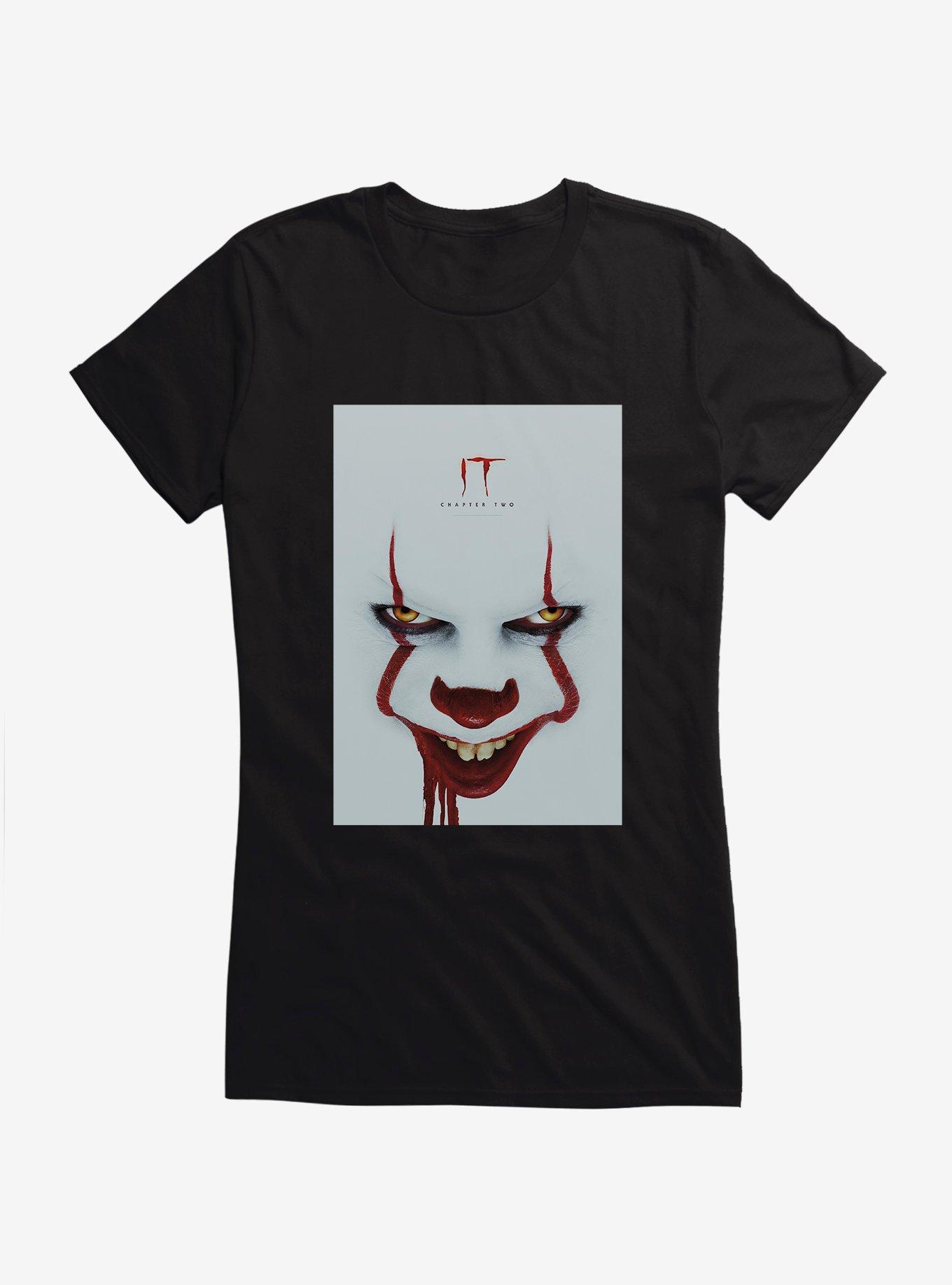 Boxlunch IT Chapter Two Pennywise Static Outline Womens T-Shirt ...