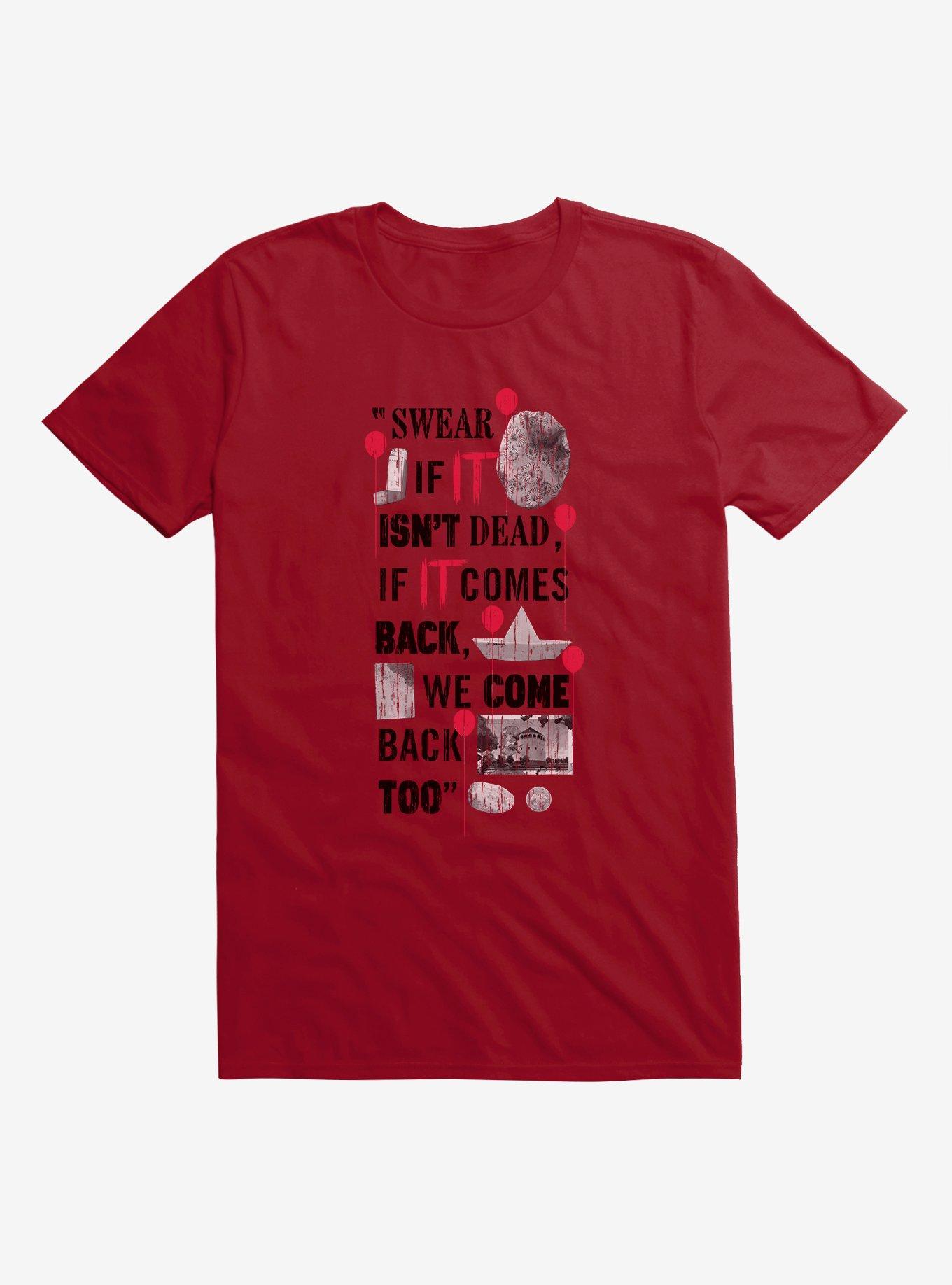 IT Chapter Two We Come Back Too Quote T-Shirt | Hot Topic