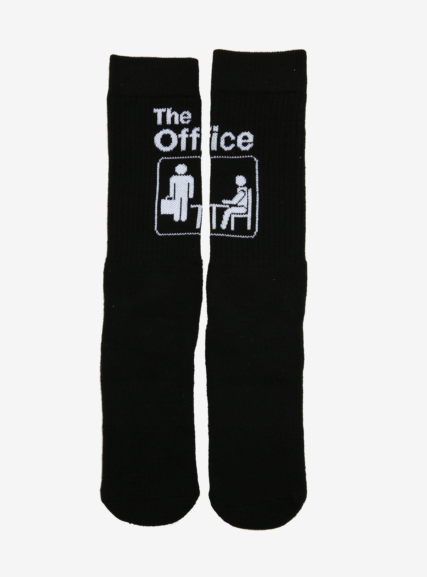 The Office Basic Logo Crew Socks | BoxLunch