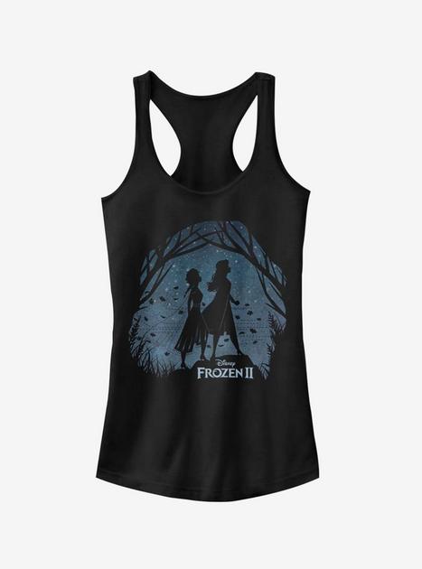 Disney Frozen 2 Scenery Girls Tank - BLACK | Hot Topic