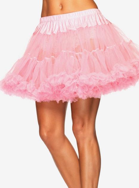 Light Pink Layered Tulle Petticoat | Hot Topic