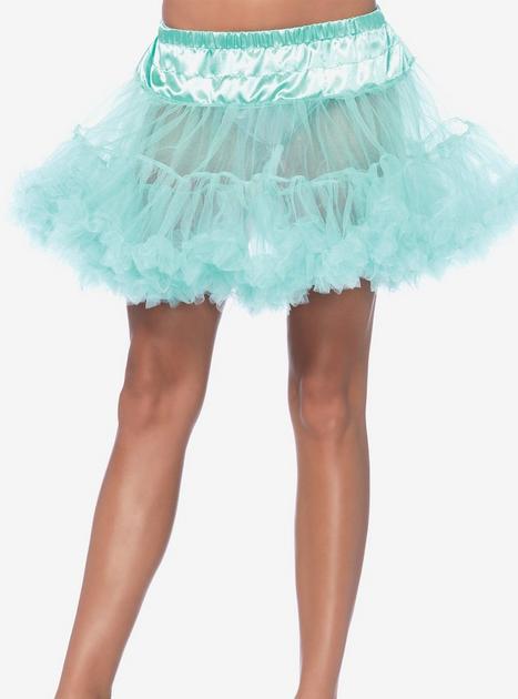 Mint Layered Tulle Petticoat | Hot Topic