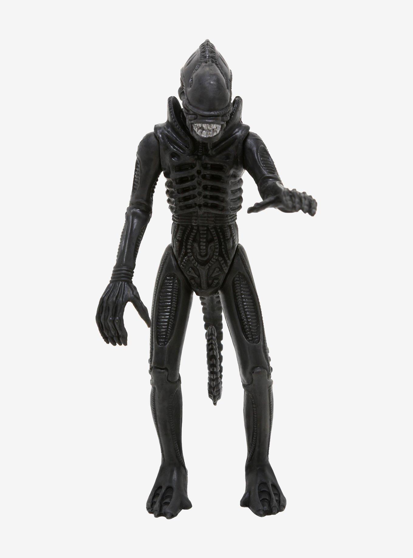 Super7 ReAction Aliens Alien Warrior Midnight Collectible Action Figure ...