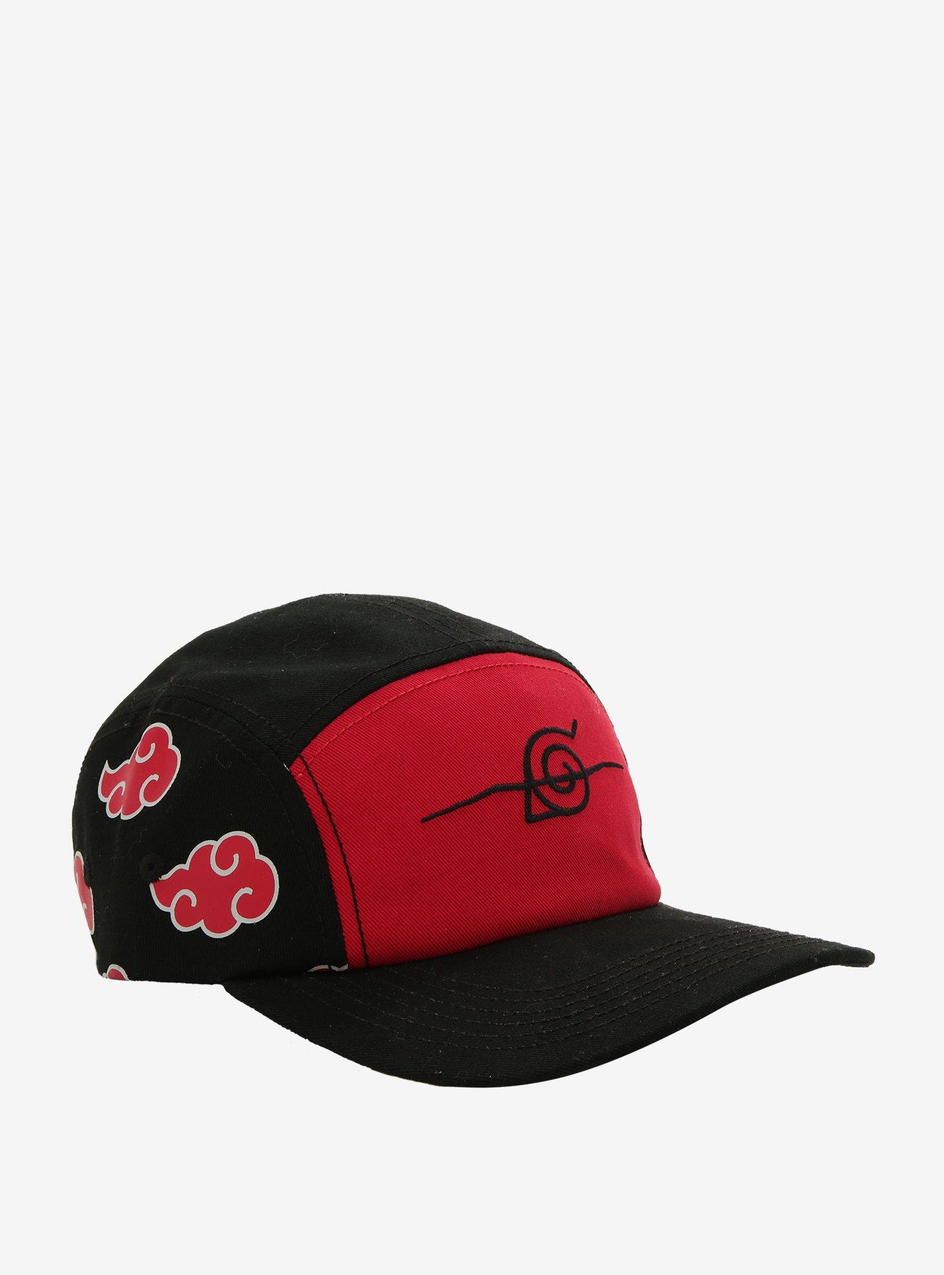 Naruto Shippuden Akatsuki 5-Panel Strapback Hat | Hot Topic