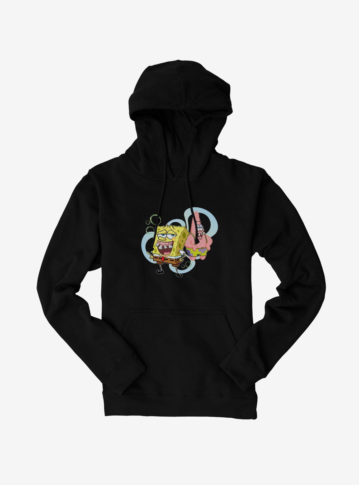 SpongeBob SquarePants Fake Teeth SpongeBob Patrick Hoodie | BoxLunch