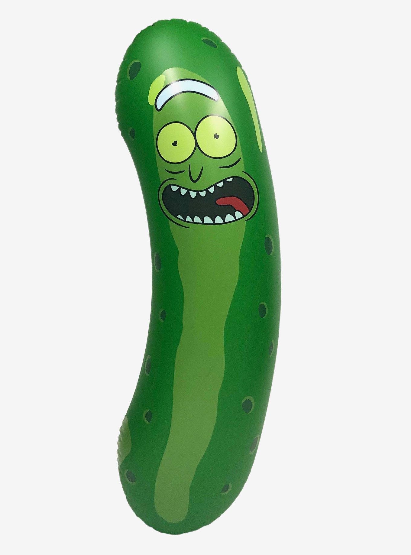 Rick and Morty Giant Pickle Rick Inflatable Pool Float | BoxLunch