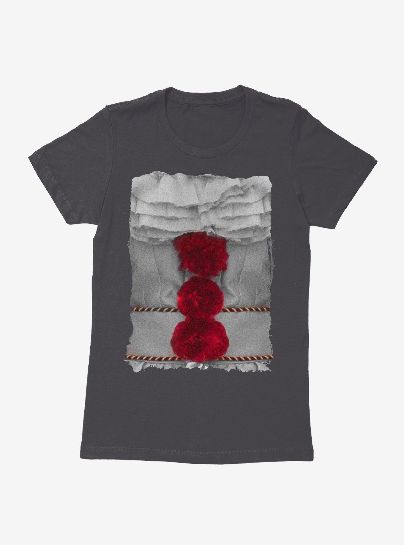 IT Chapter 2 Pennywise Cosplay Womens T-Shirt - GREY | BoxLunch