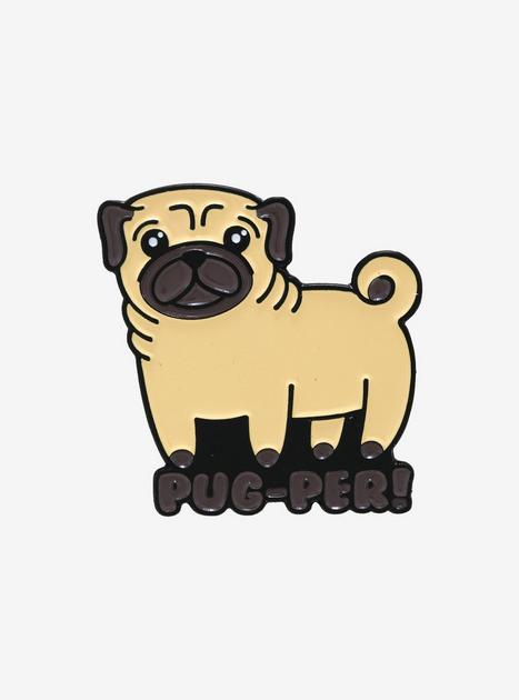 Pug Enamel Pin | Hot Topic