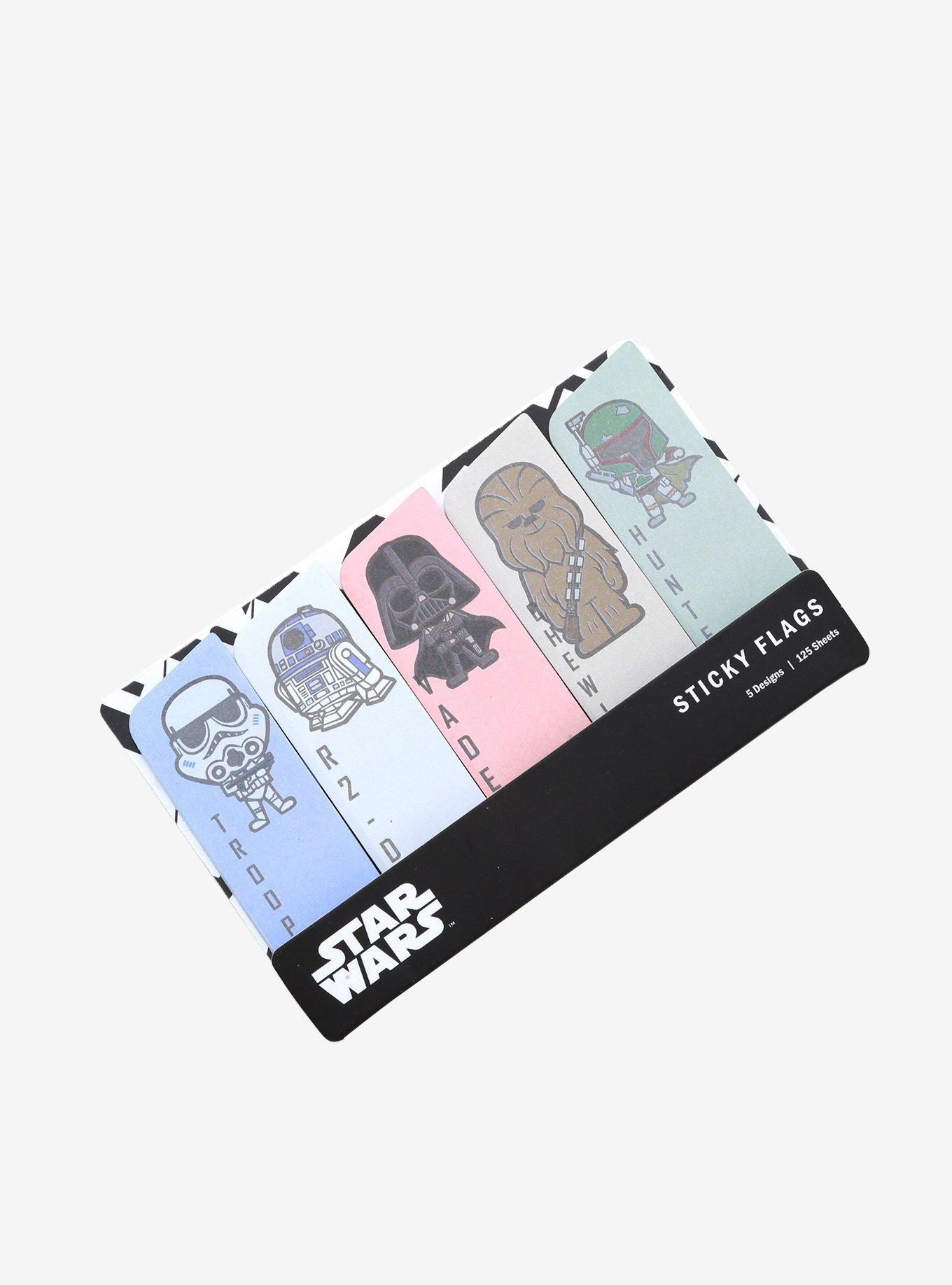 Star Wars Chibi Character Sticky Flags - BoxLunch Exclusive | BoxLunch