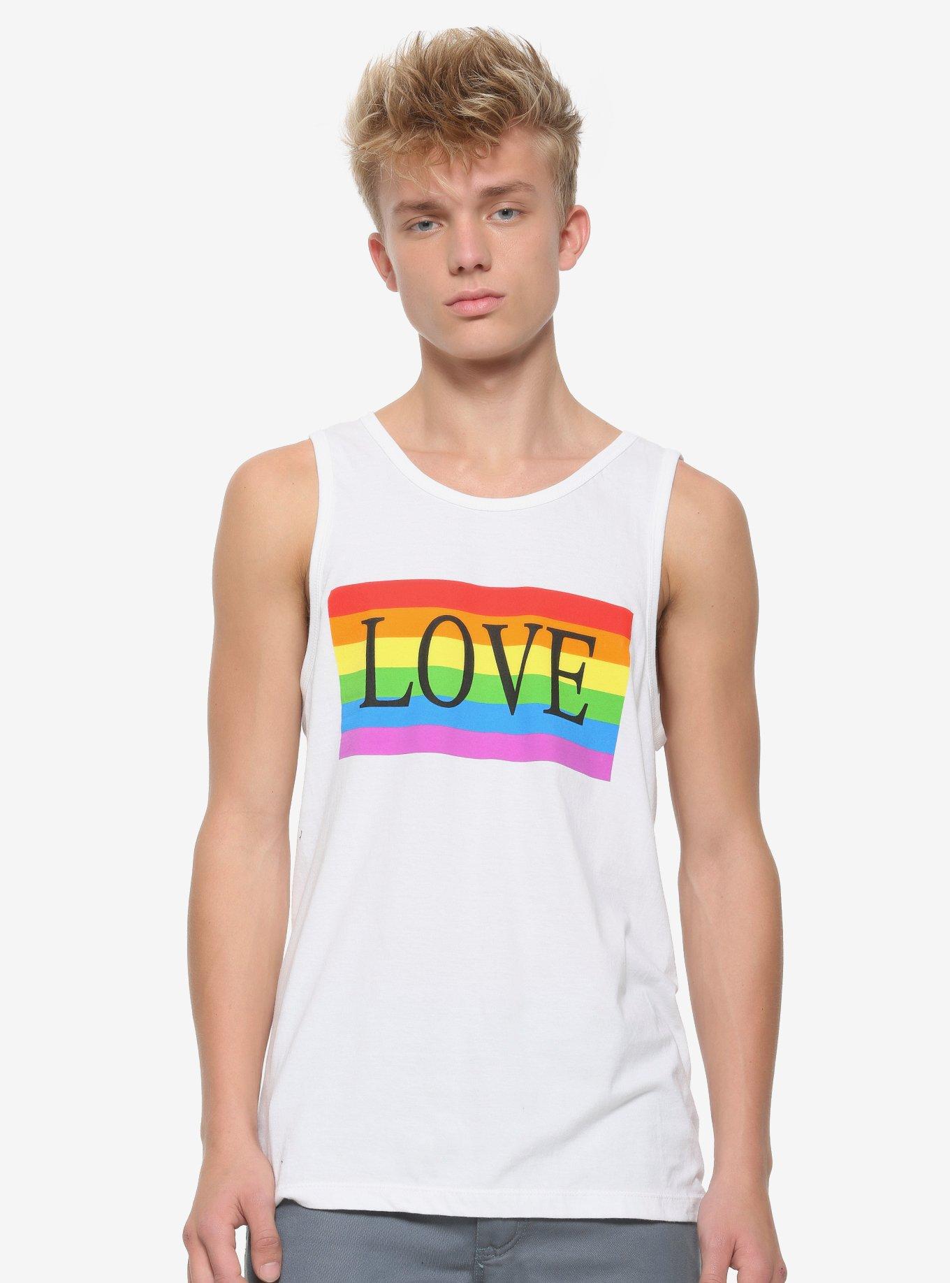 Rainbow Love Tank Top | Hot Topic