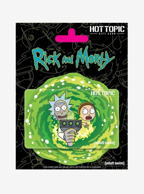 GC RICK & MORTY $100 Gift Card | Hot Topic