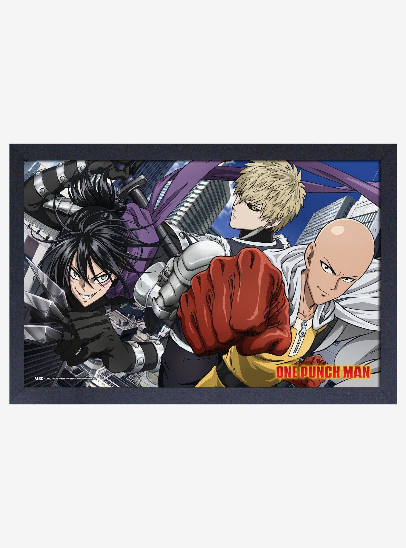 One Punch Man Sonic Vs Saitama Poster | Hot Topic