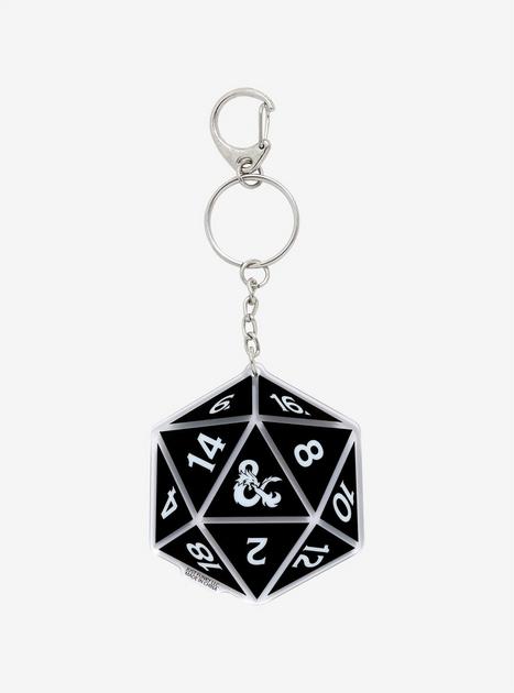Dungeons & Dragons D20 Key Chain | Hot Topic